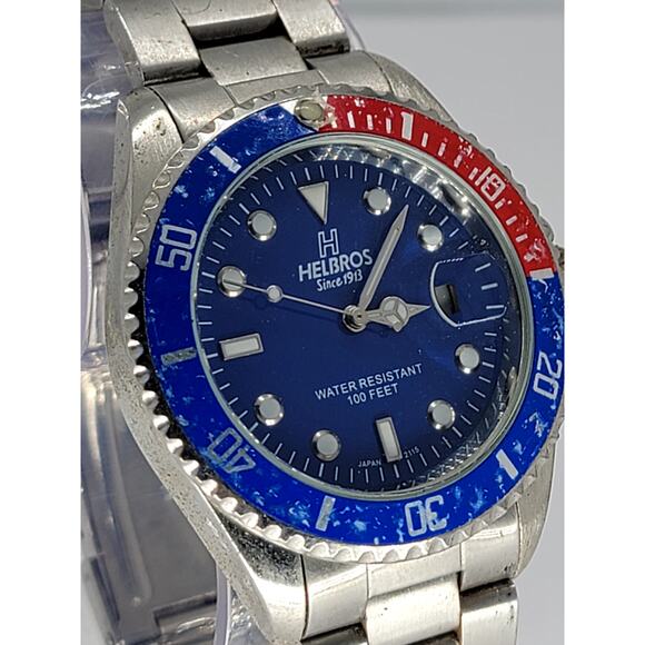 Helbros | Accessories | Vintage Helbros Dive Watch A Retro Dive Into ...